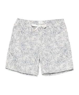 Eleventy Eleventy Floral Print Swim Shorts Blue