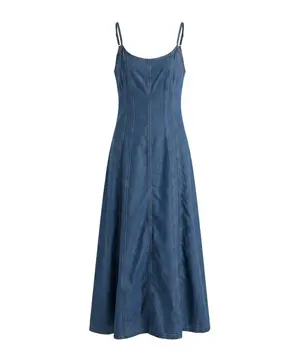 Rag & Bone Sleeveless Denim-style Dress - Blue