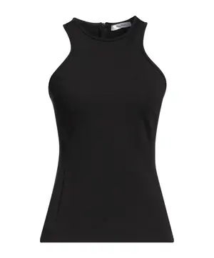 Max Mara Crewneck Tops - Black