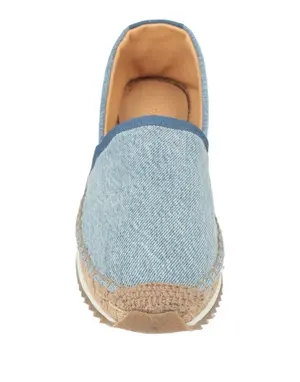 Rag & Bone Denim Straw Shoes