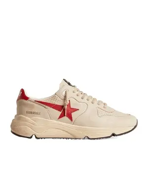 GOLDEN GOOSE Running Sole Sneakers - Nude