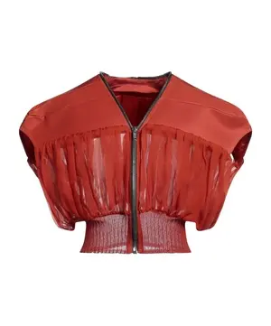 Rick Owens Solid-color Casual Jacket - Orange