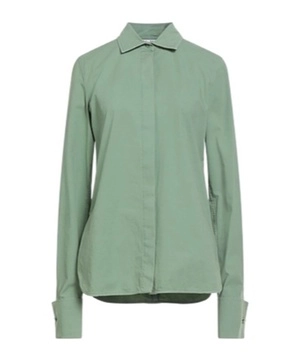 Max Mara Solid Colour Shirts Blouses - Green