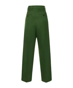 AMI Paris Large Fit Wool Pants