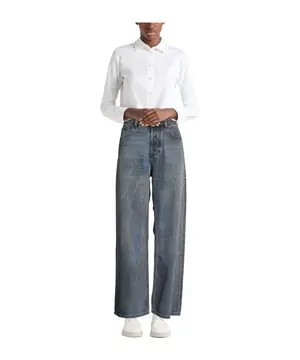 DIESEL® Wide-leg Denim Trousers