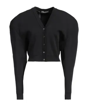 Dolce & Gabbana Solid Color Cardigans - Black