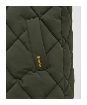 Barbour Quilted Hooded Cotton Jacket