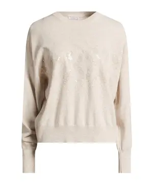 Brunello Cucinelli Long Sleeve Crewneck Jumper With Sequins