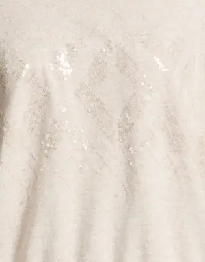 Brunello Cucinelli Long Sleeve Crewneck Jumper With Sequins