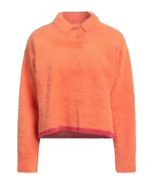 Jacquemus Two-tone Knit Sweater - Orange