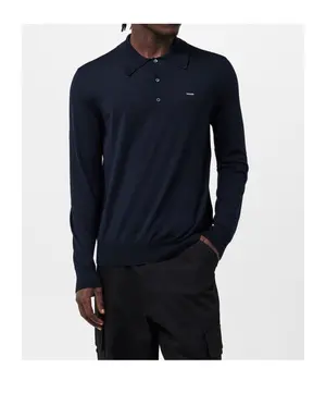 Prada Logo Ls Polo Sn53