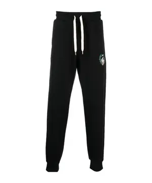 Casablanca Tennis Club Embroidered Track Pants - Black