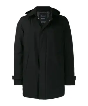 Herno Detachable Hood Overcoat