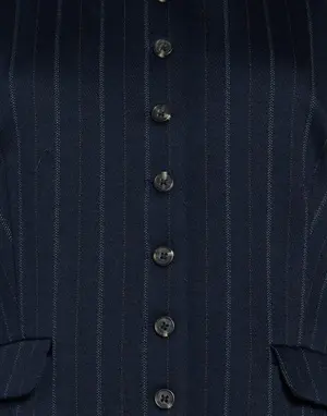 Rag & Bone Twill Stretch Fabric Waistcoat