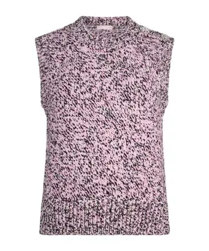 Liu Jo Embellished Knit Vest - Pink