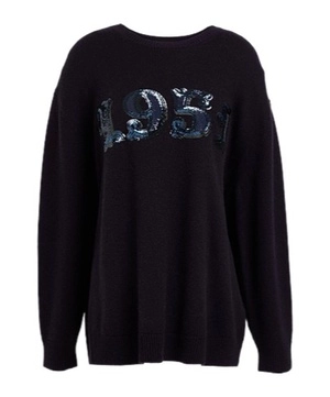 Max Mara Light And Thin Knitted Sweater - Blue