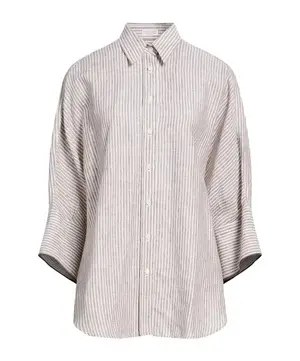 Brunello Cucinelli Striped Linen Shirt