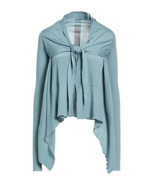 Rick Owens Wool Knitted Sweater - Blue