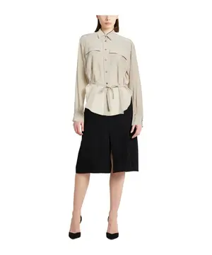 Brunello Cucinelli Solid Colour Shirts Blouses