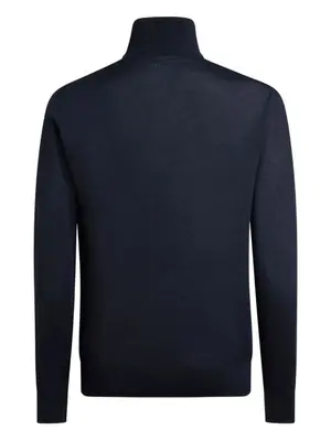 Etro Cashmere And Silk Turtleneck Sweater - Black
