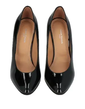 MAISON MARGIELA Patent Leather Cone Heel Pumps