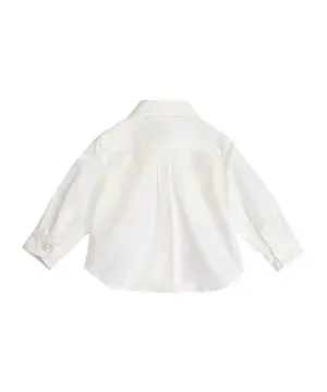 Etro Embroidered Pegaso Detail Cotton Shirt