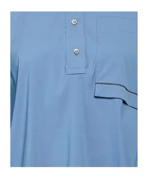 Brunello Cucinelli Solid Color Short-sleeve Shirt