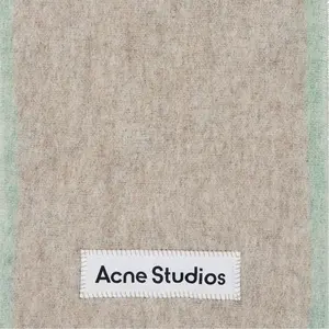 Acne Studios Vally Logo Scarf
