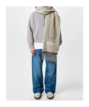 Acne Studios Vally Logo Scarf