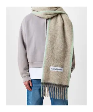 Acne Studios Vally Logo Scarf