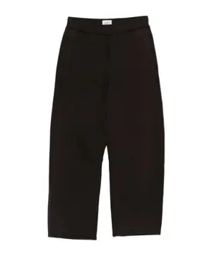 Citizens Of Humanity Elastic Waist Straight Cut Sports Pants - Black