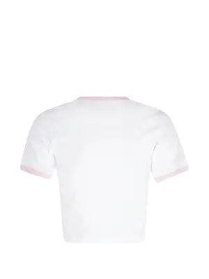 Casablanca Printed Cropped T-shirt
