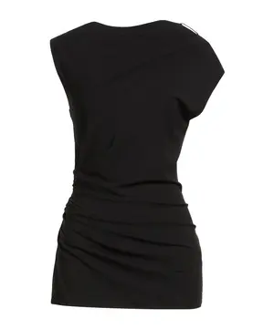 Brunello Cucinelli Solid Color Sleeveless Top - Black