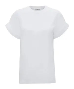 Victoria Beckham Crewneck Organic Cotton T-shirt