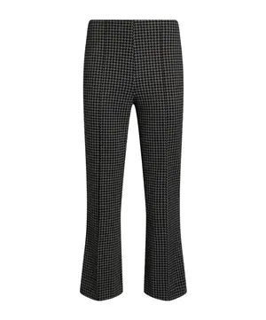 Rag & Bone Color Block Flared Trousers - Black