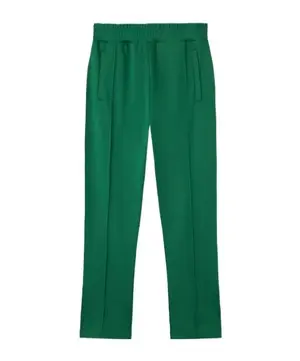 Palm Angels Curved Logo Track Pants - Green