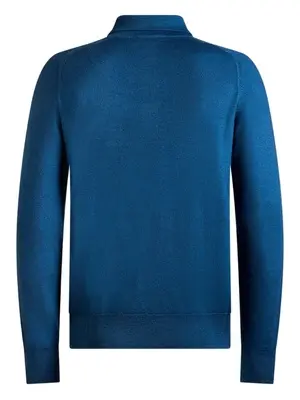 Etro Wool Polo With Pegaso Logo