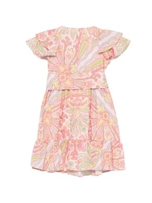 Etro Paisley Print Ruffled Dress