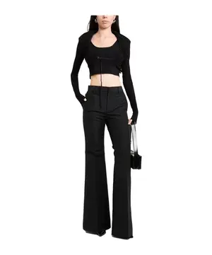 Jacquemus Stretch Solid Knit Sweater