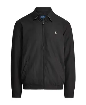Polo Ralph Lauren Zip-up Logo Embroidered Jacket - Black