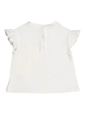 Etro Baby T-shirt With Pegaso Embroidery