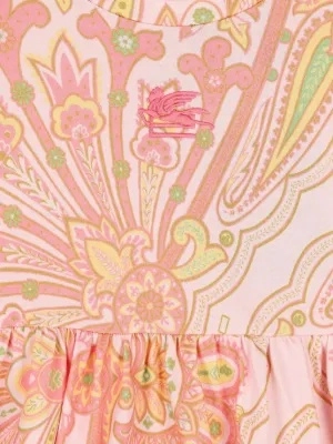 Etro Paisley Pattern Ruffled Dress