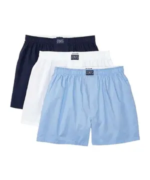 Polo Ralph Lauren Three-pack Boxer Briefs - Blue