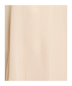 Brunello Cucinelli Silk Crepe Turtleneck Top With Appliqués