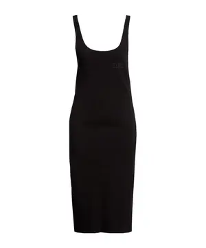 MAISON MARGIELA Sleeveless Scoop Neck Bodycon Dress - Black