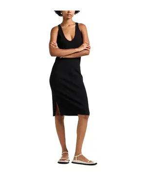 MAISON MARGIELA Sleeveless Scoop Neck Bodycon Dress