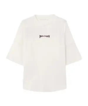 Palm Angels Logo-print Crew-neck T-shirt - White