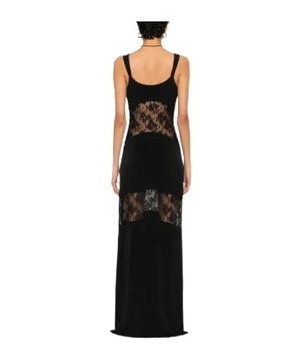 ANIYE BY Lace-panelled Floral-pattern Maxi Dress