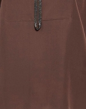 Brunello Cucinelli Solid-color Satin Long Sleeves