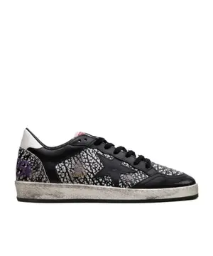 GOLDEN GOOSE Ball Star Sneakers - Black